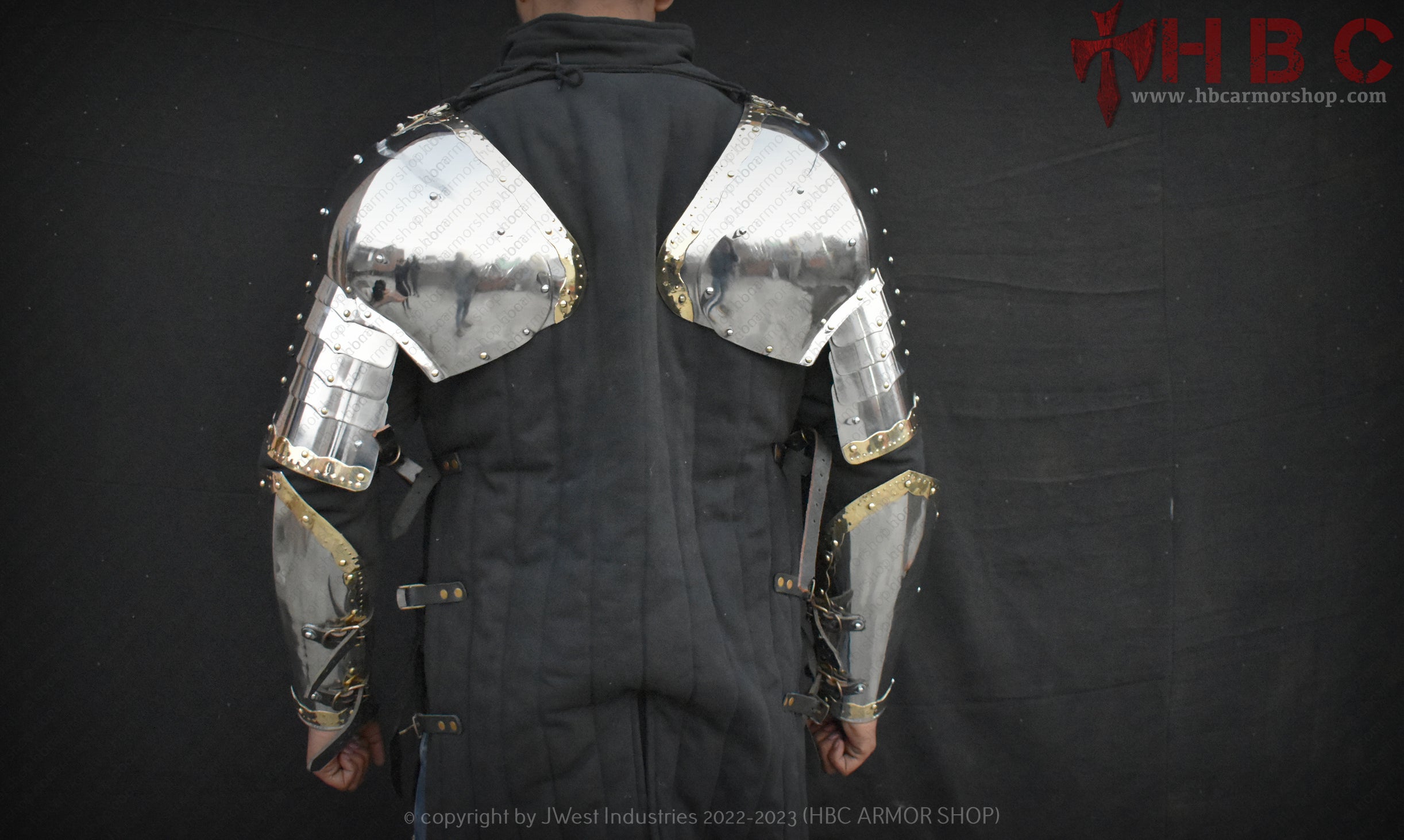Polish Hussar Arm Armour Set — HBC Armor Shop