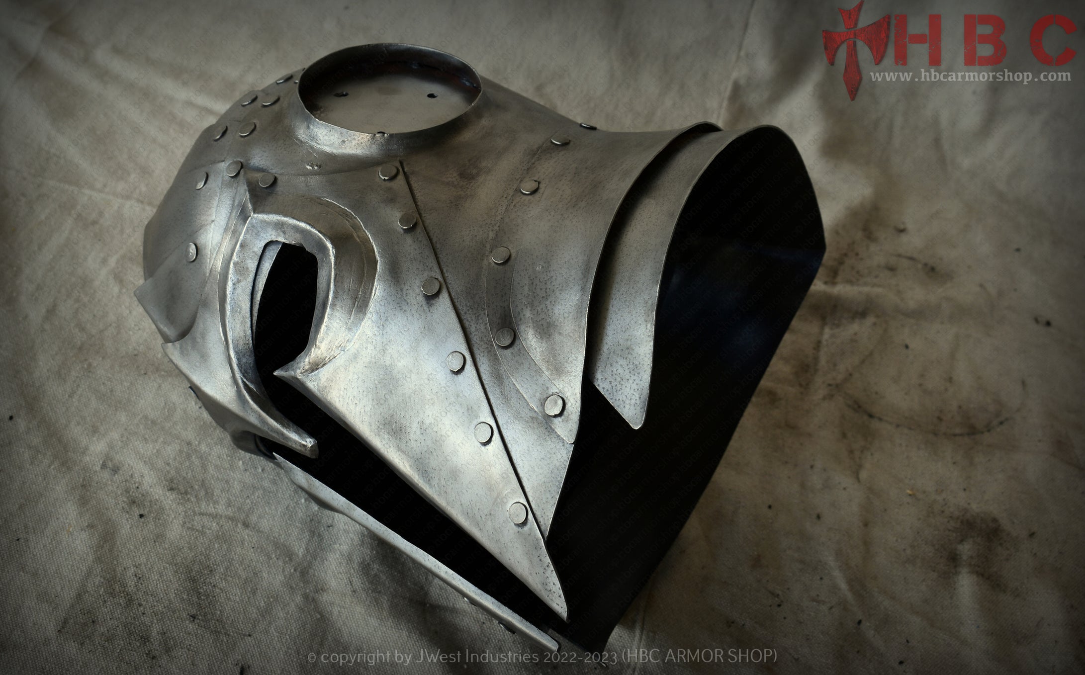 Metal Dark Knight Helmet — HBC Armor Shop