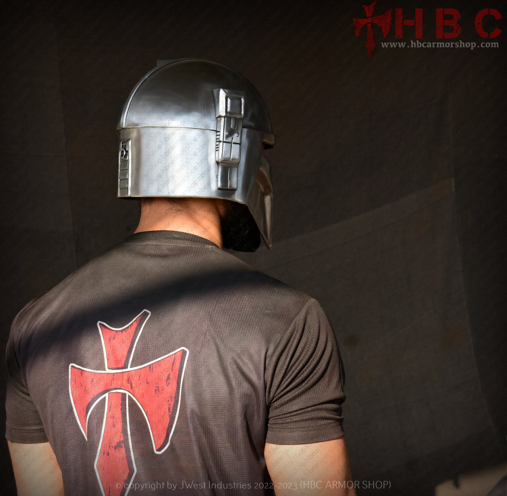 Metal Heavy Infantry Helmet — HBC Armor Shop