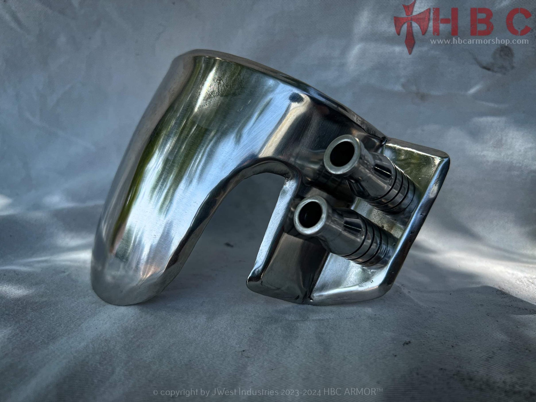 HBC Armor™ Mandalorian Metal Knee pads — HBC Armor Shop