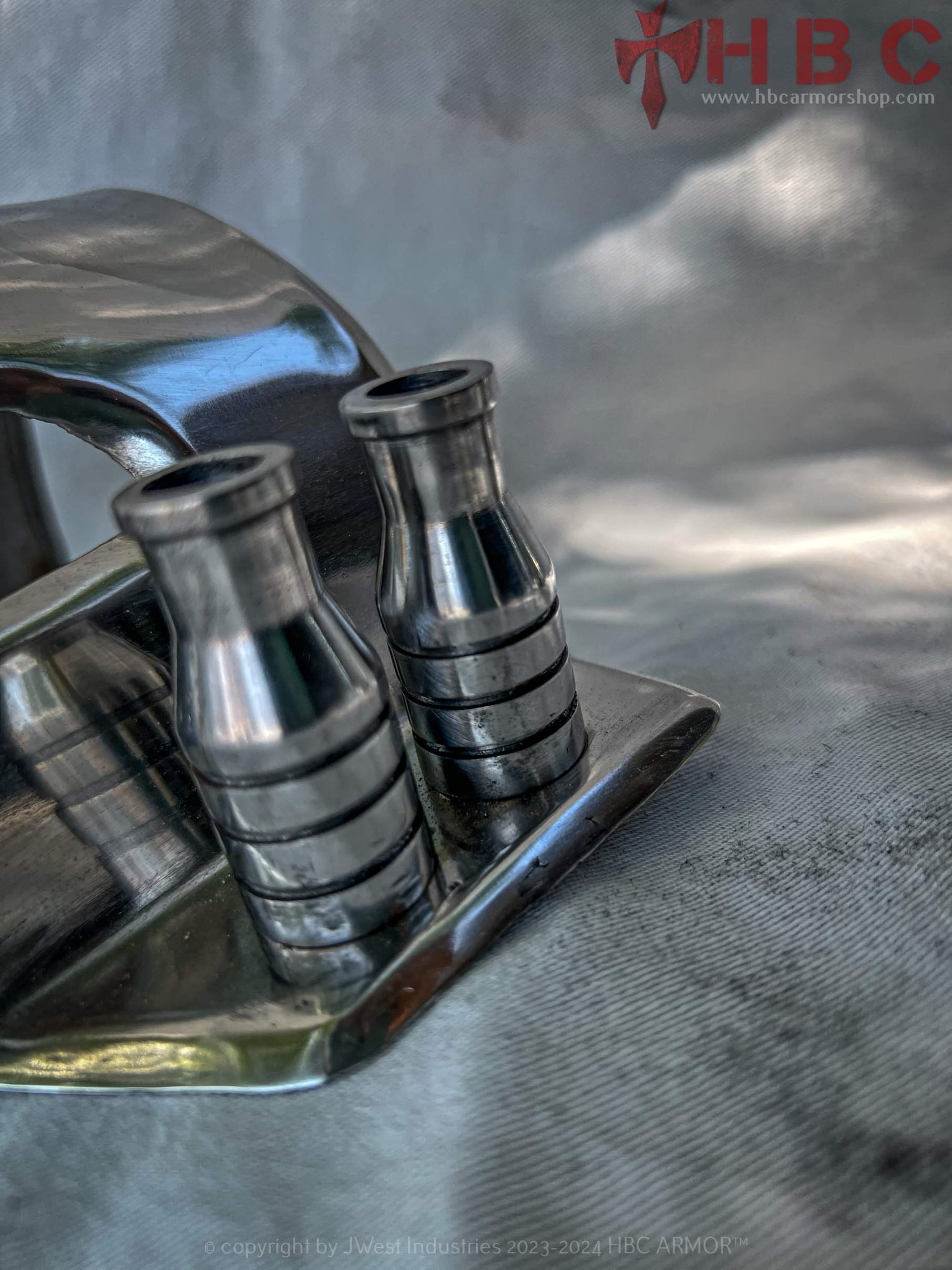 HBC Armor™ Mandalorian Metal Knee pads — HBC Armor Shop