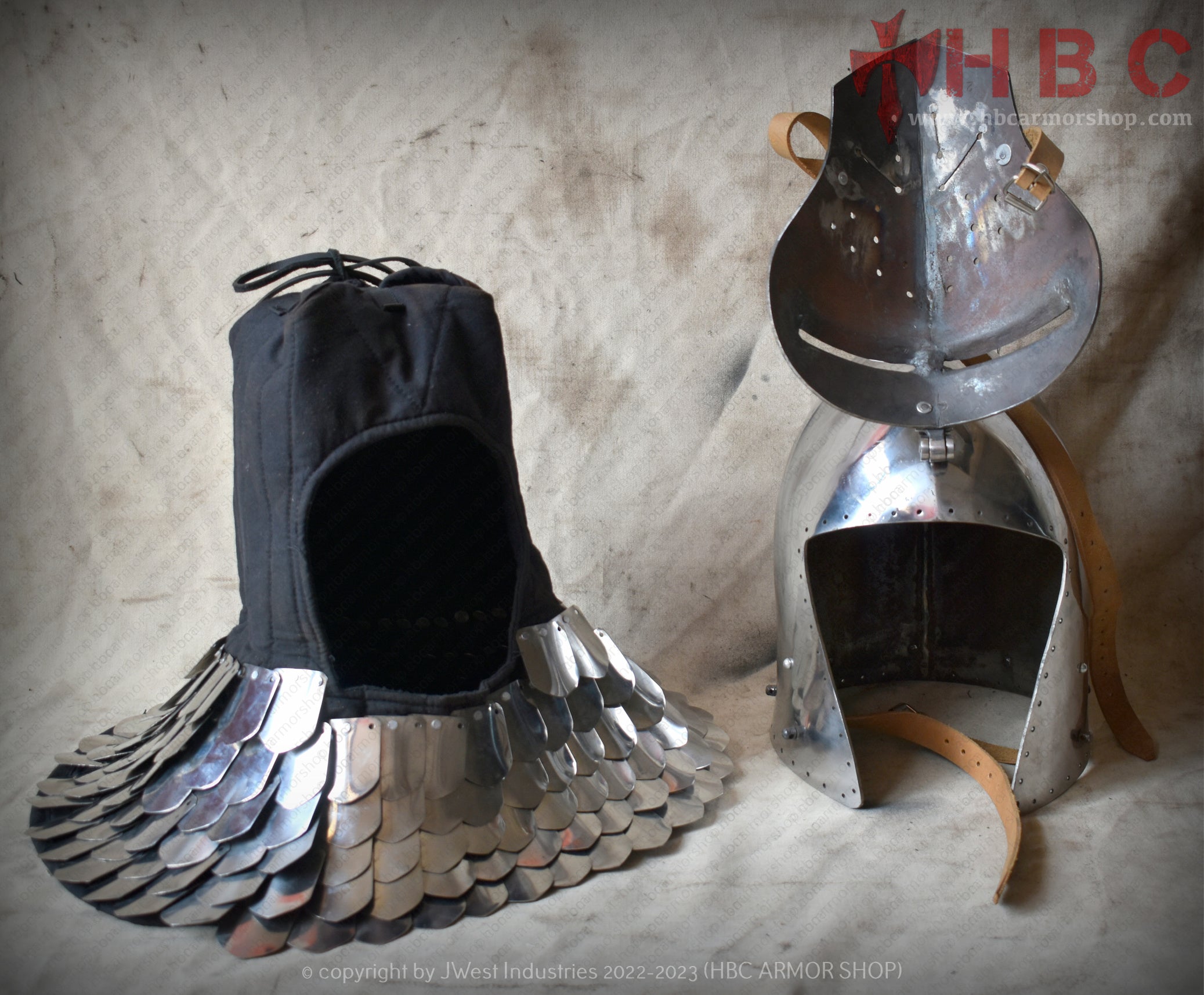Italian Klapvisor helmet — HBC Armor Shop