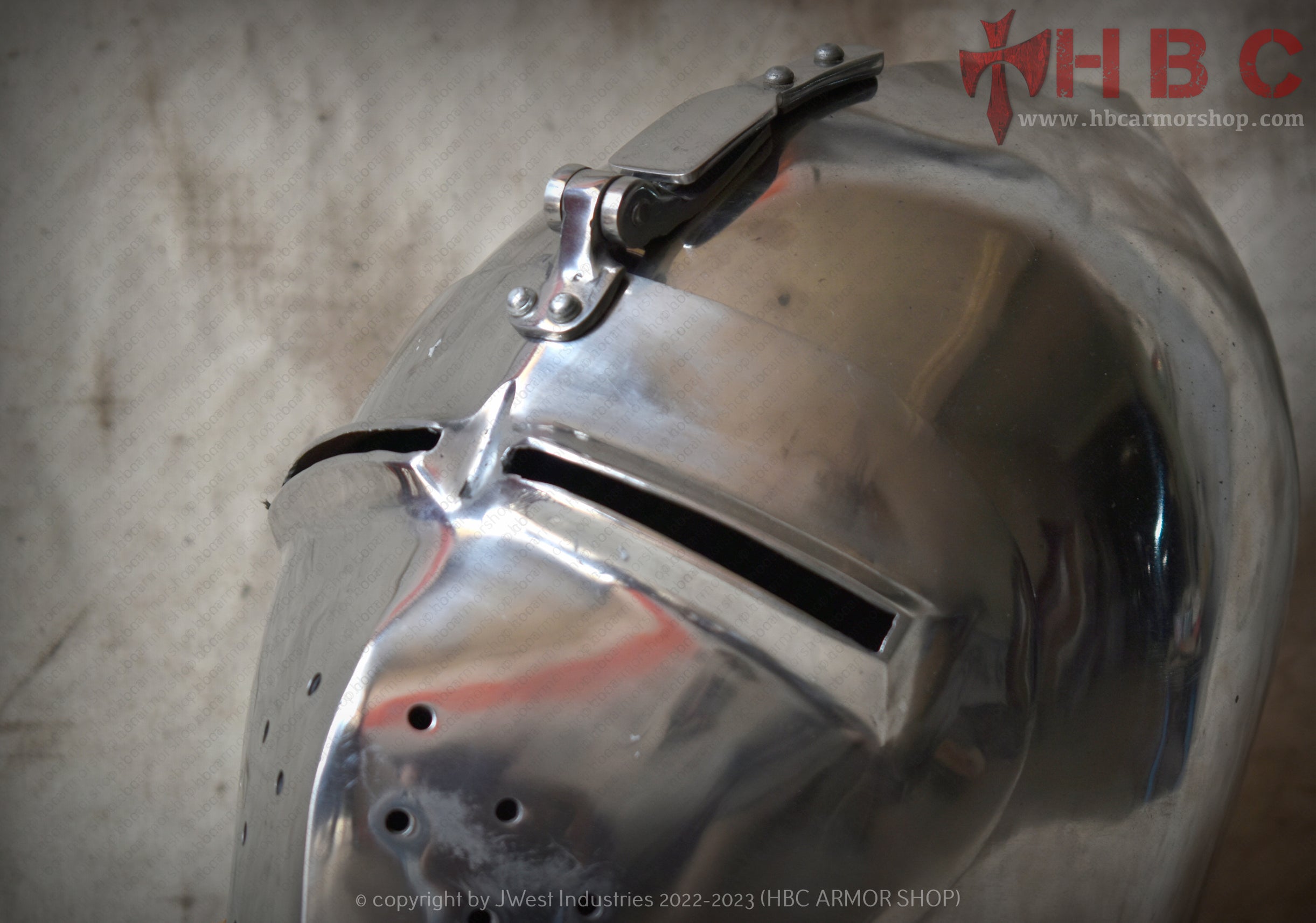 Italian Klapvisor helmet — HBC Armor Shop