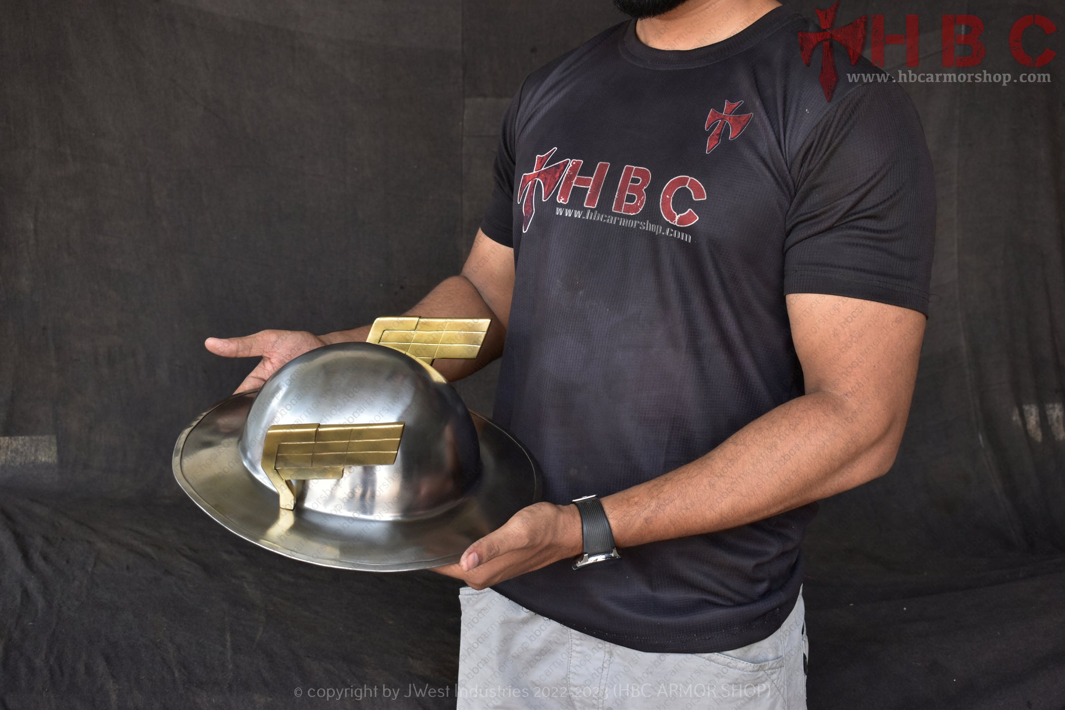 Jay Garrick Metal helmet The Flash — HBC Armor Shop