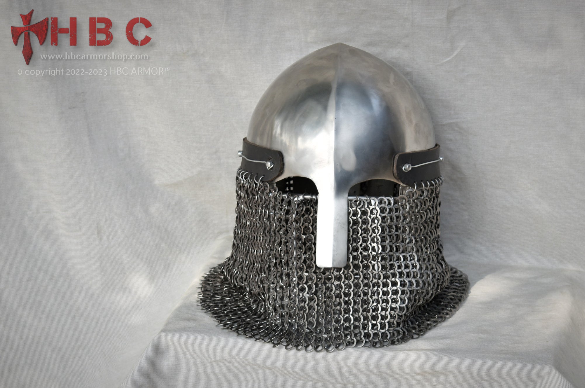 Nasal helmet SCA|Medieval Combat — HBC Armor Shop