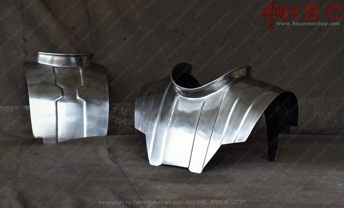 Obi Van Metal Gorget Armor — HBC Armor Shop