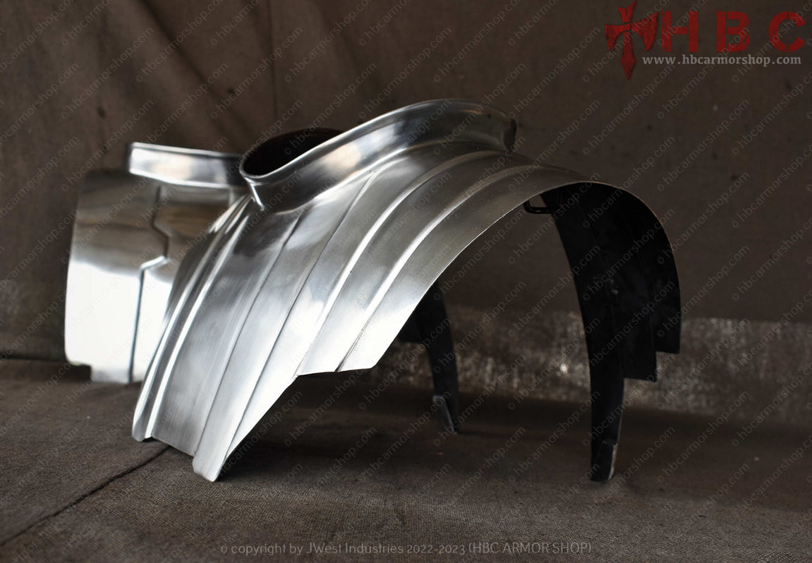 Obi Van Metal Gorget Armor — HBC Armor Shop