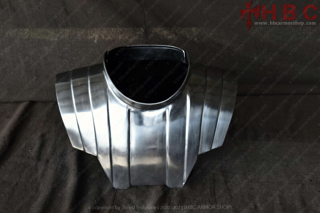 Obi Van Metal Gorget Armor — HBC Armor Shop