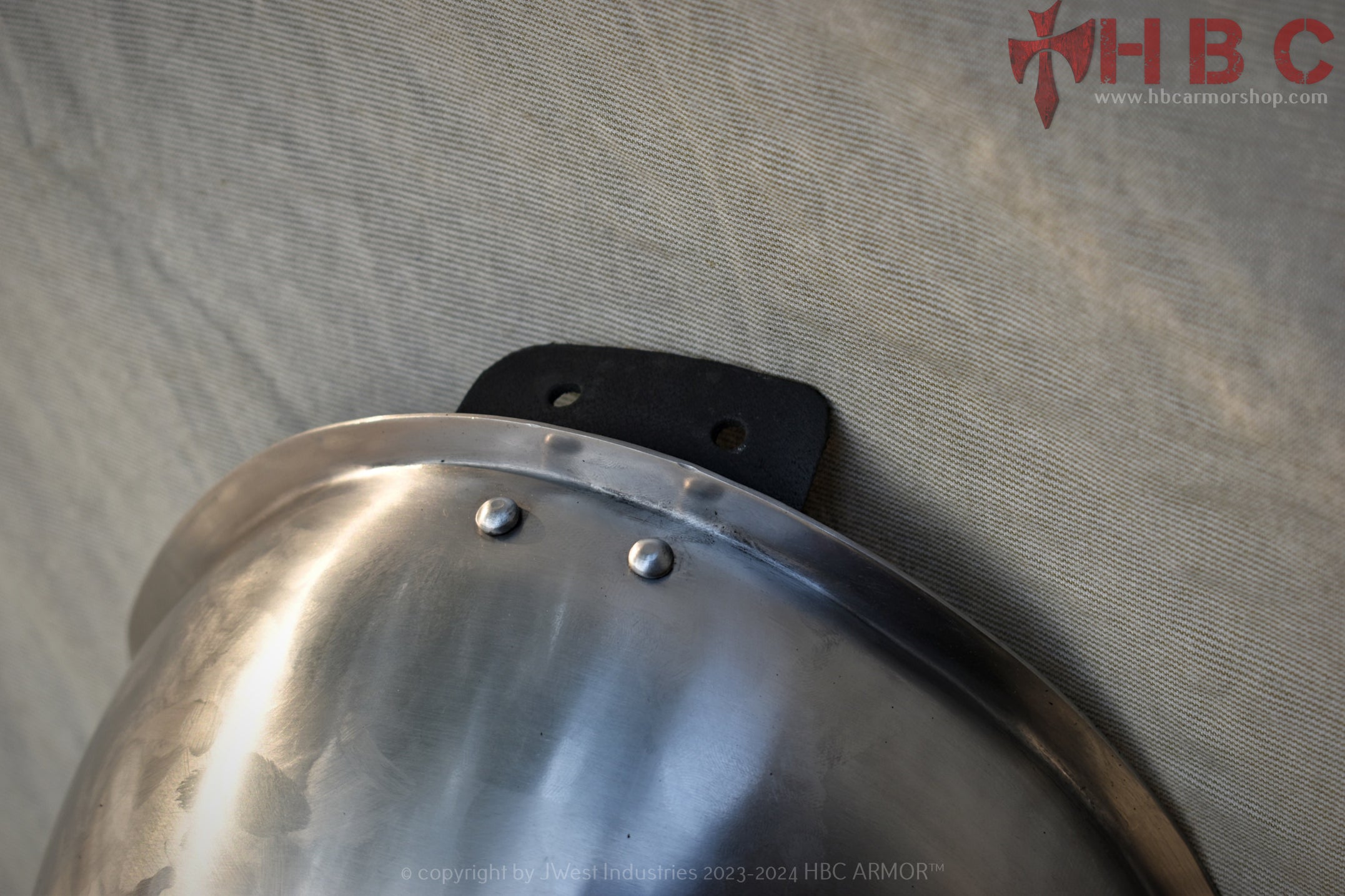 Simple pauldrons 14th century type 1 — HBC Armor Shop