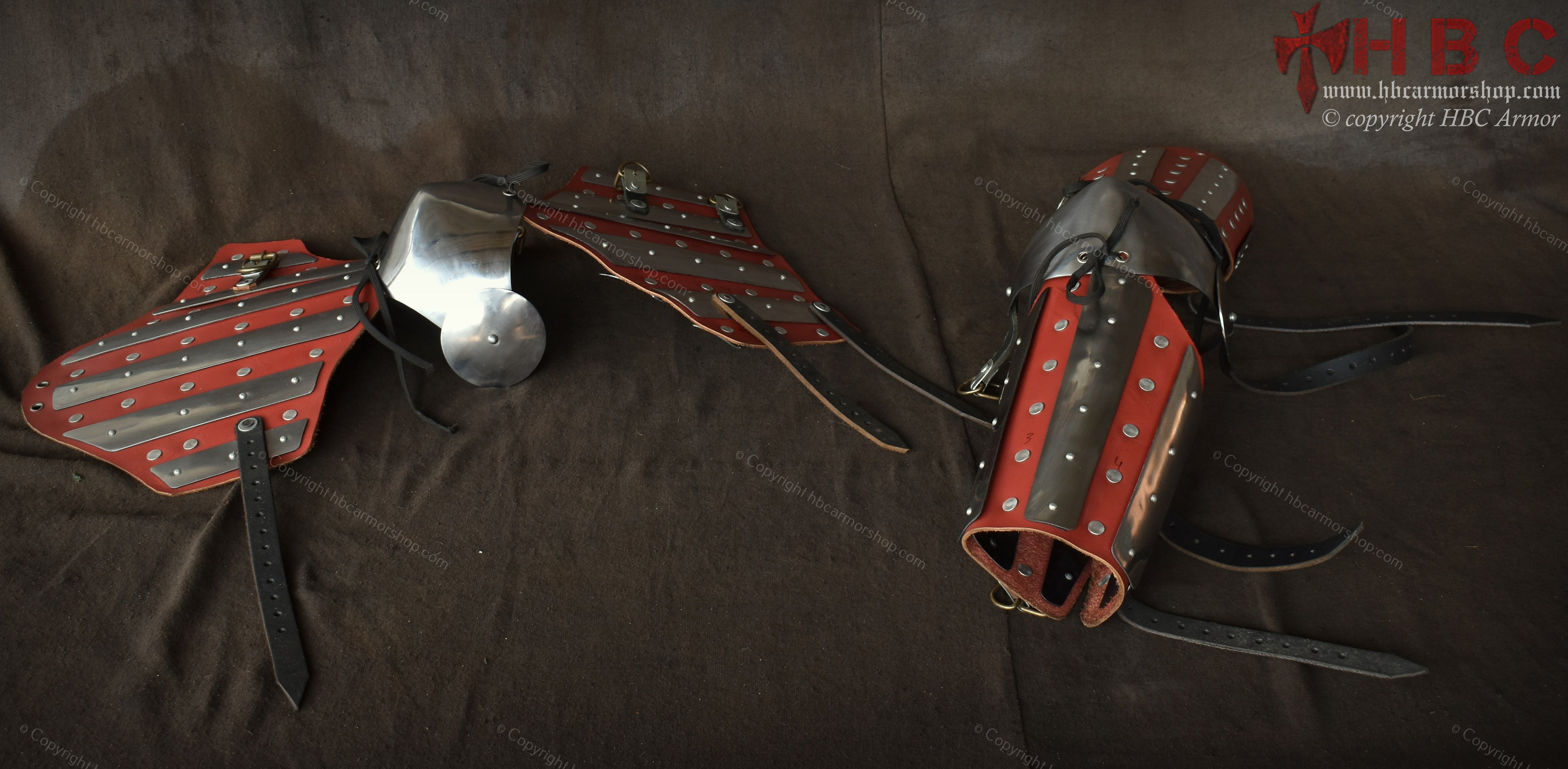 Splint Arm Armour — HBC Armor Shop