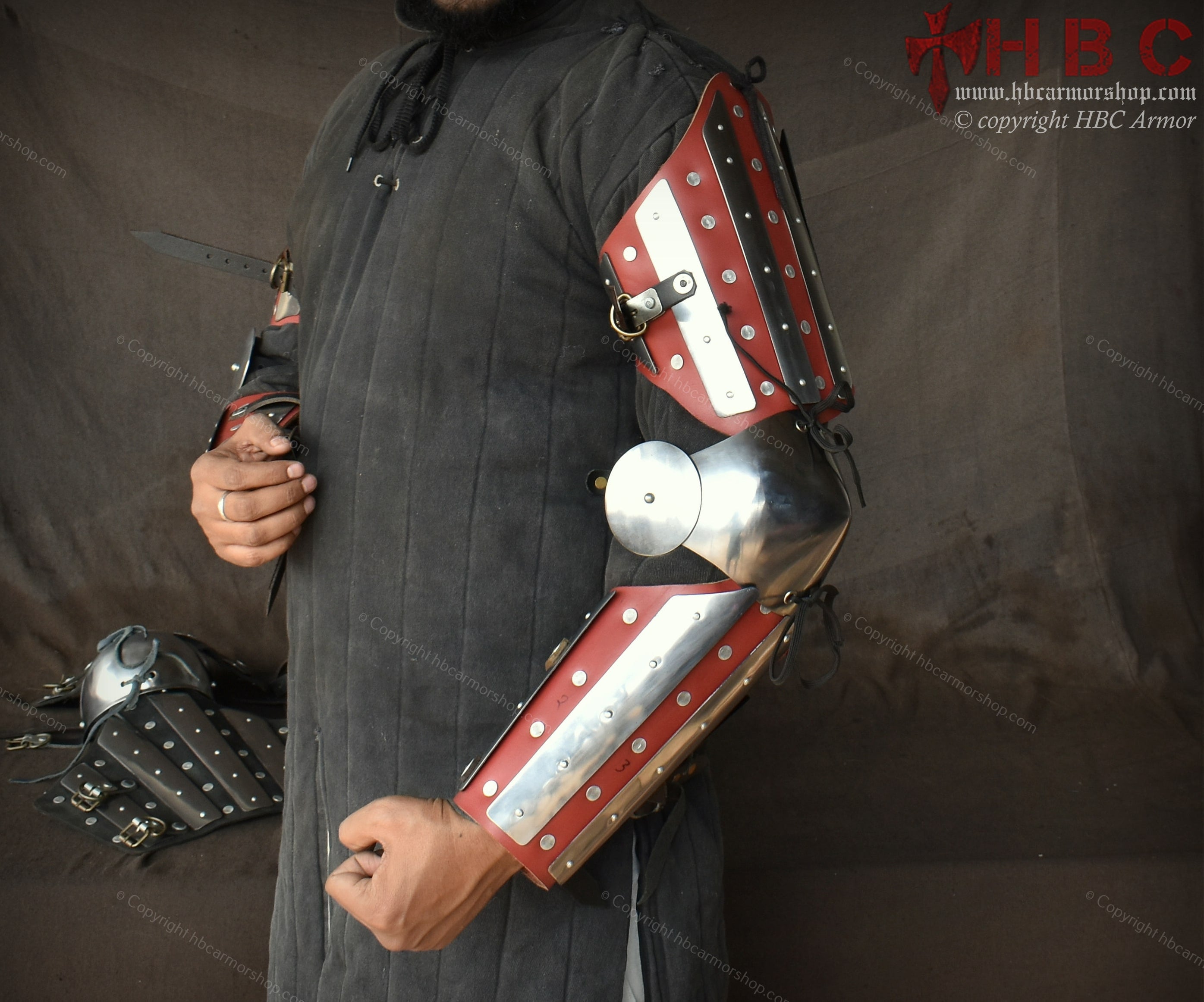 Splint Arm Armour — HBC Armor Shop