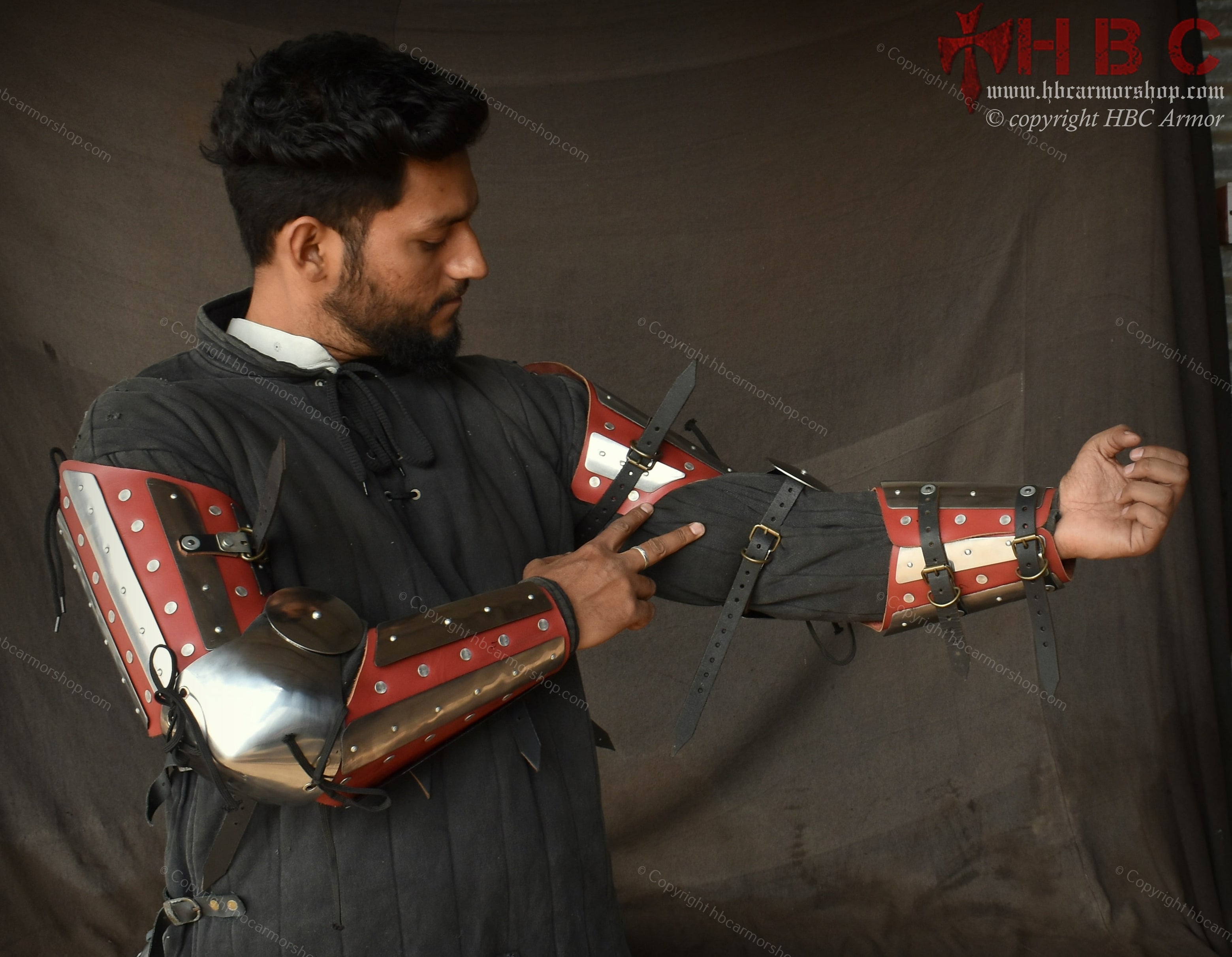 Splint Arm Armour — HBC Armor Shop