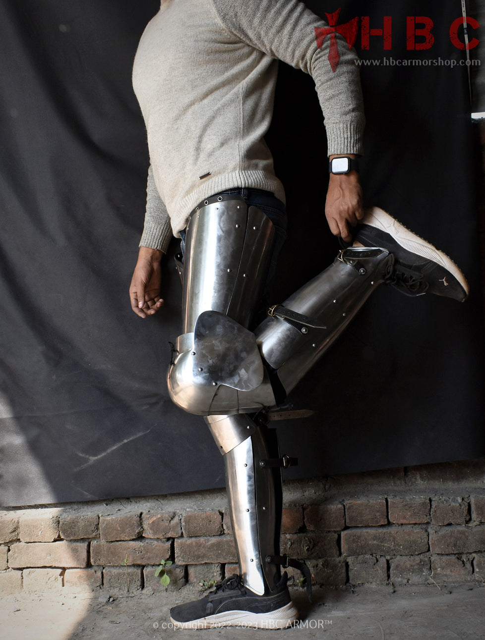 LEG/FOOT ARMOUR BUHURT & SCA — HBC Armor Shop