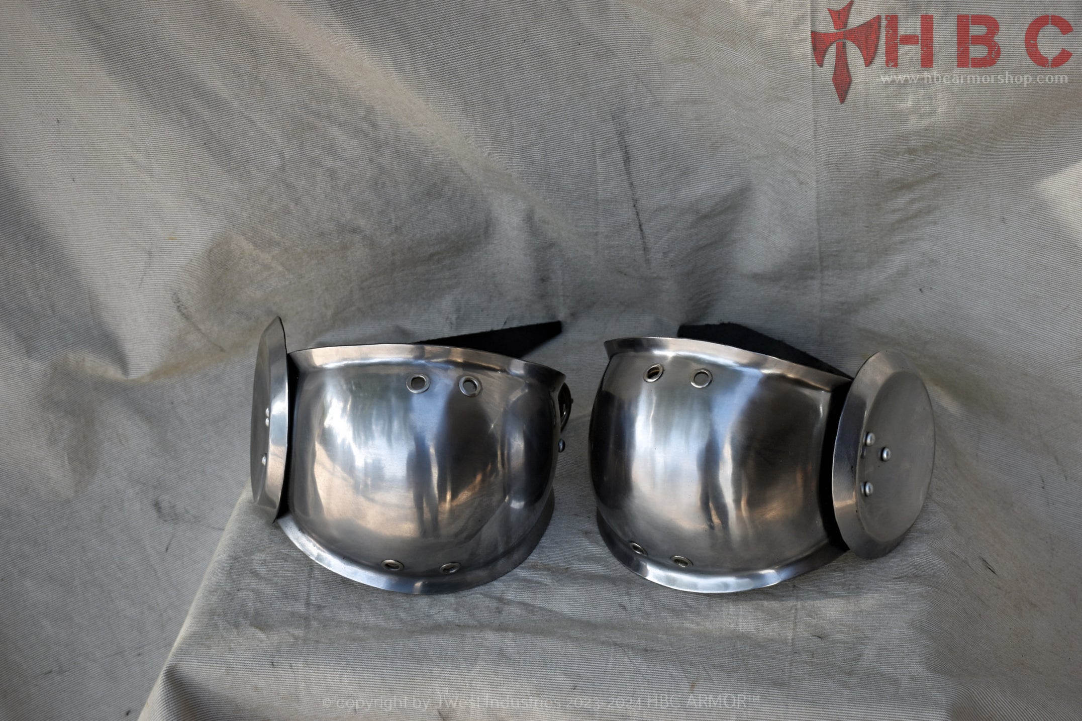 Elbow Cops Rondel for Medieval Combat — HBC Armor Shop