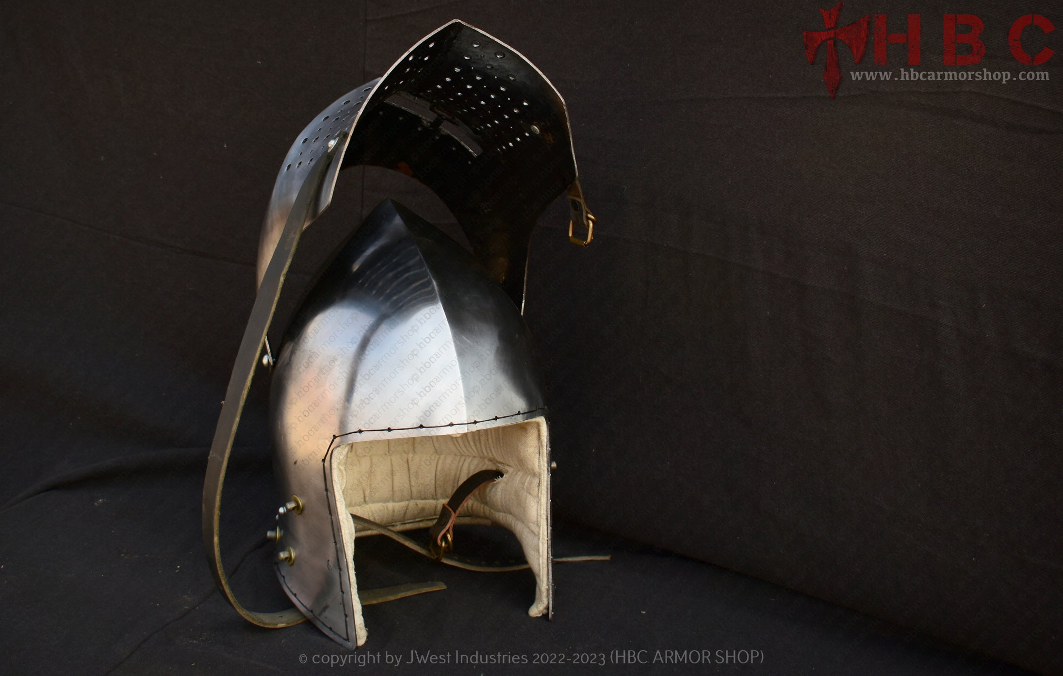 Griffin Bascinet Helmet — HBC Armor Shop