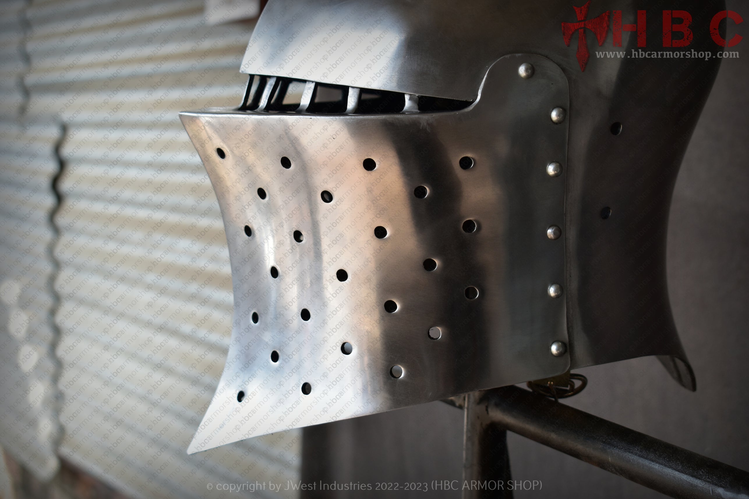 Samson Frog mouth Helmet — HBC Armor Shop