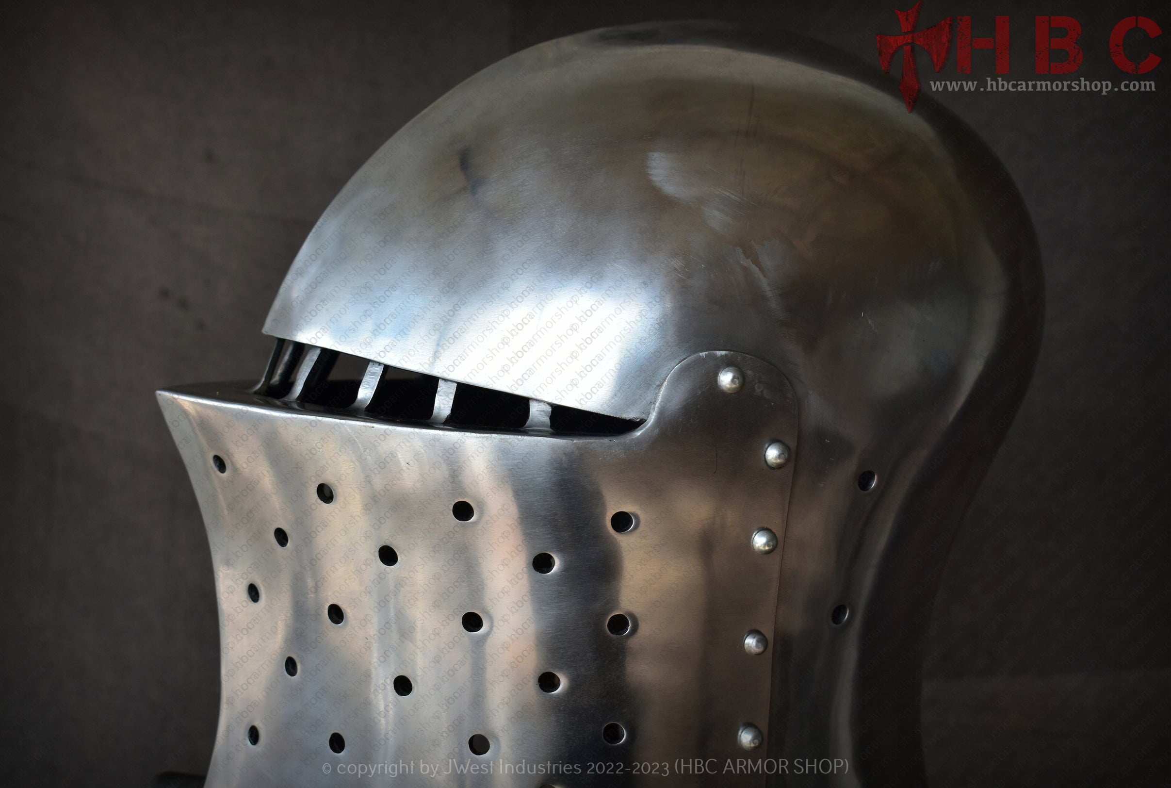 Samson Frog mouth Helmet — HBC Armor Shop
