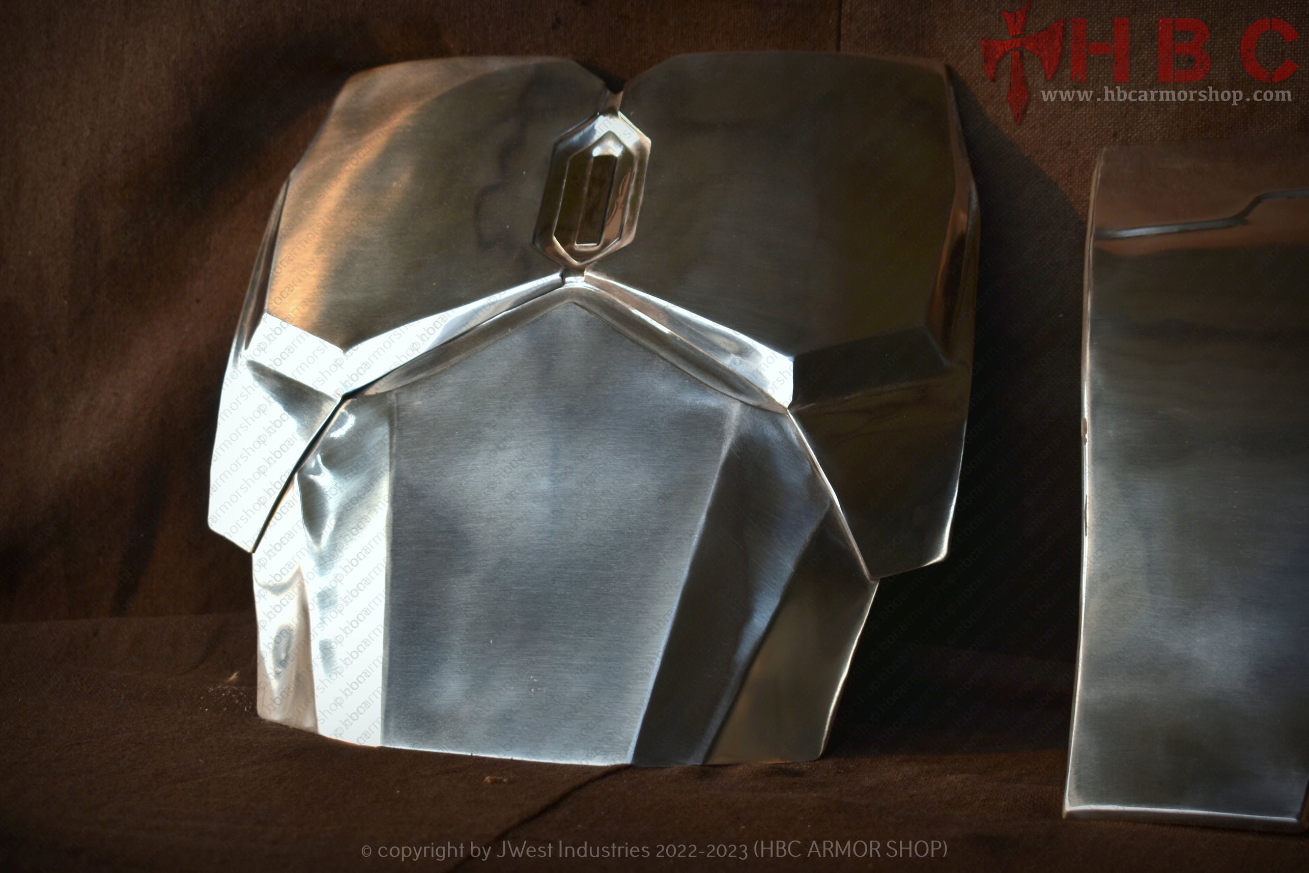 Metal Mandalorian Chest Armor — HBC Armor Shop