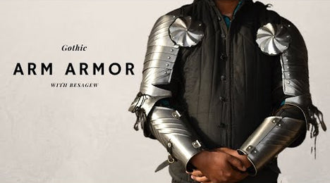 Gothic Style Arm Armour set — HBC Armor Shop