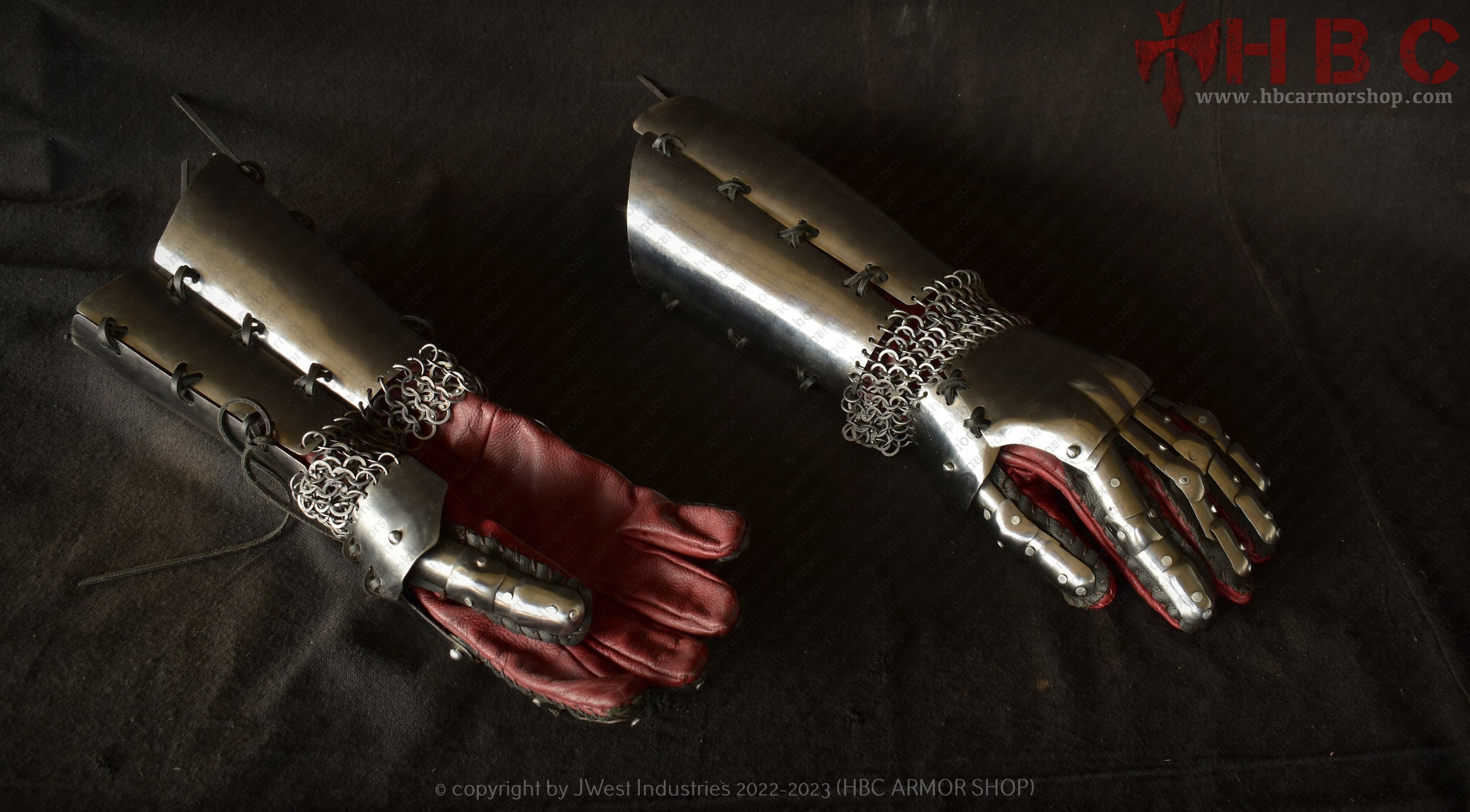 Japanese Samurai Long Gauntlet — HBC Armor Shop