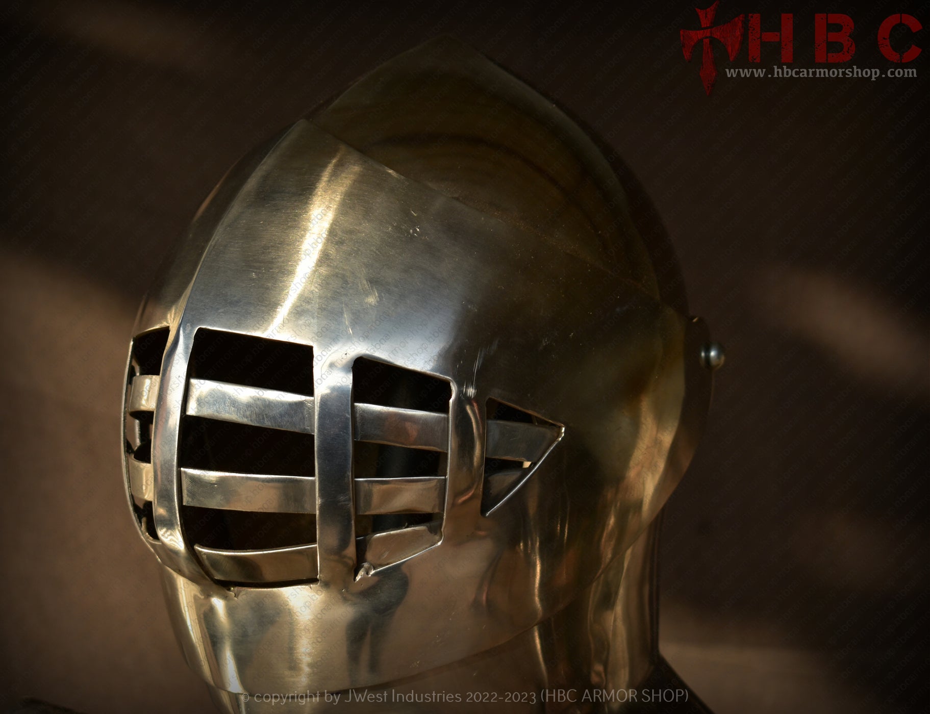 Knight Closed Helmet — HBC Armor Shop