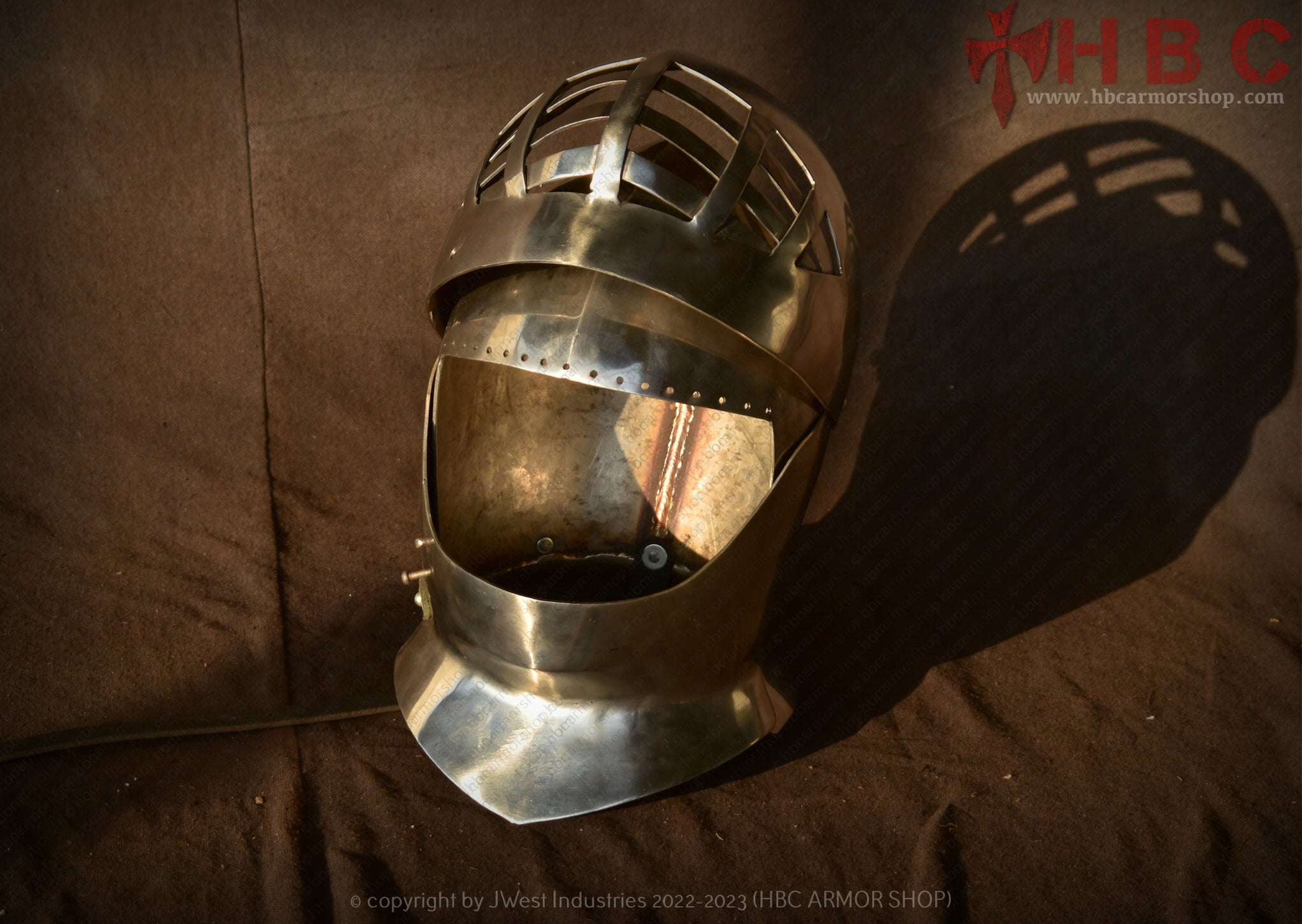 Knight Closed Helmet — HBC Armor Shop