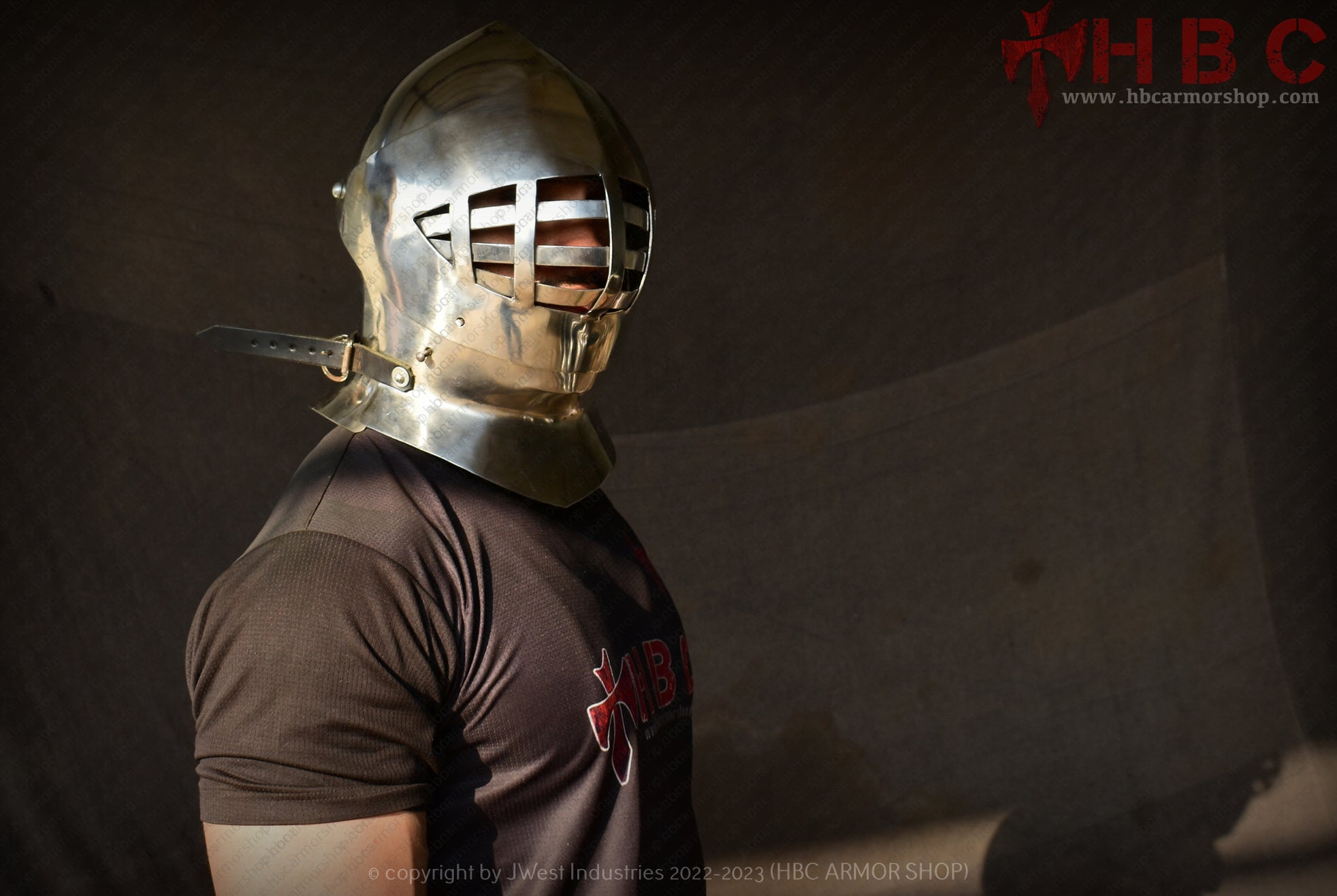 Knight Closed Helmet — HBC Armor Shop