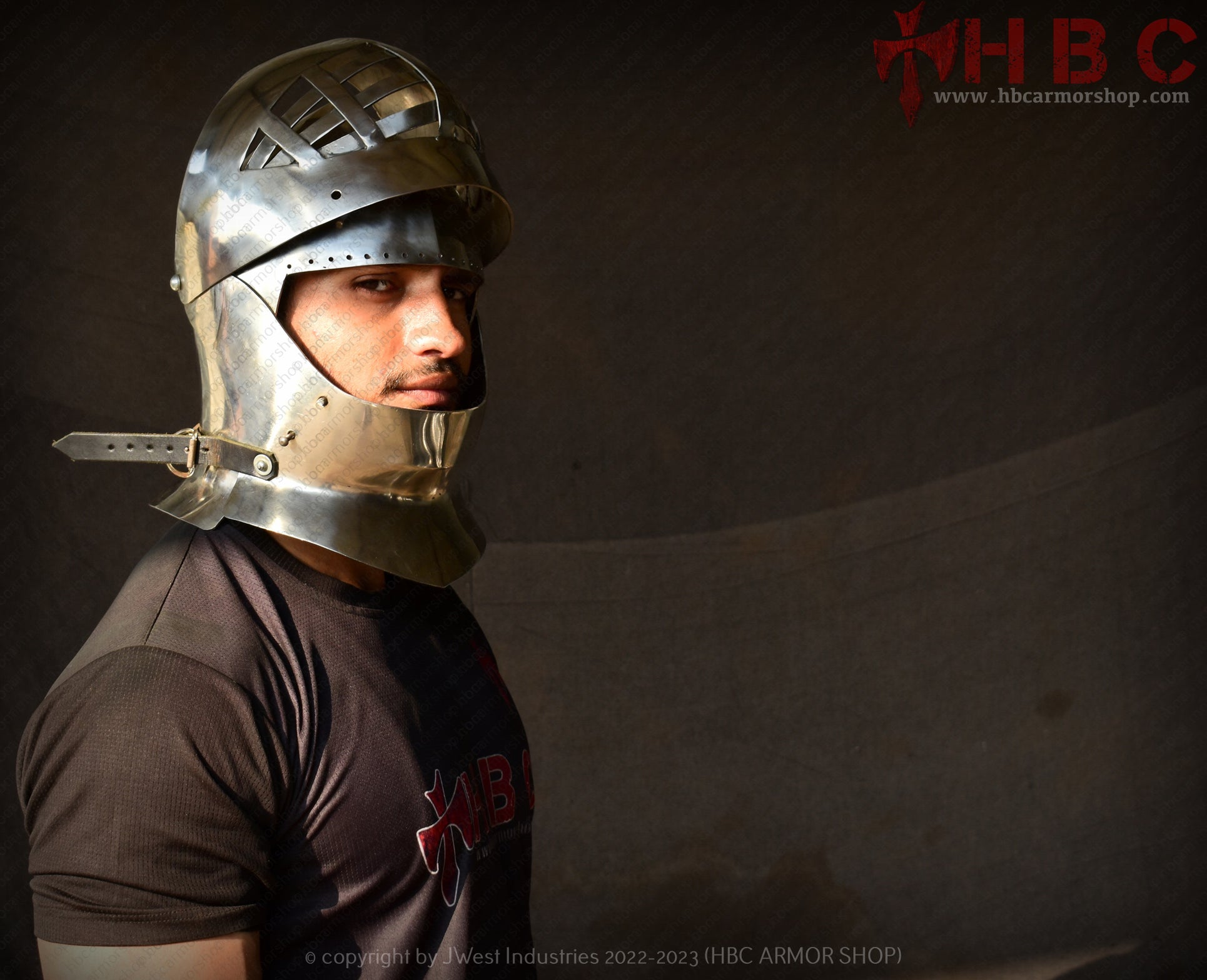 Knight Closed Helmet — HBC Armor Shop
