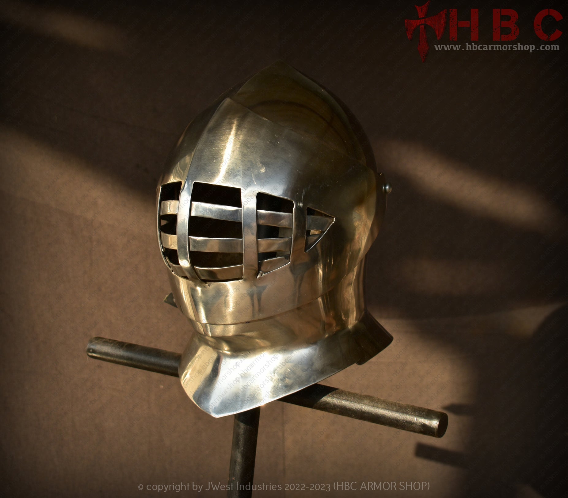 Knight Closed Helmet — HBC Armor Shop
