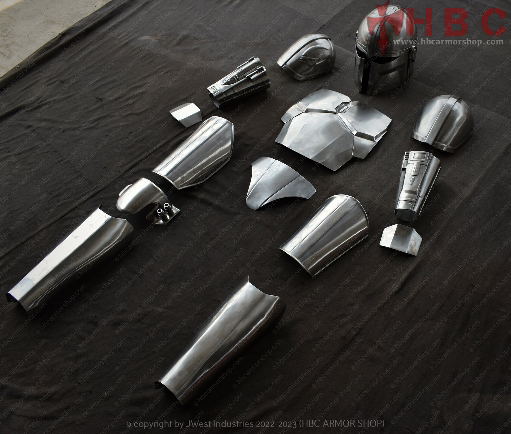 Mandalorian Inspired Metal Full Armour set 2 — HBC Armor Shop