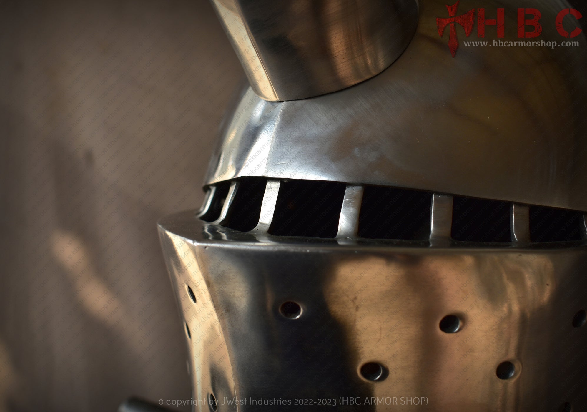 Samson Metal Horns Helmet — HBC Armor Shop