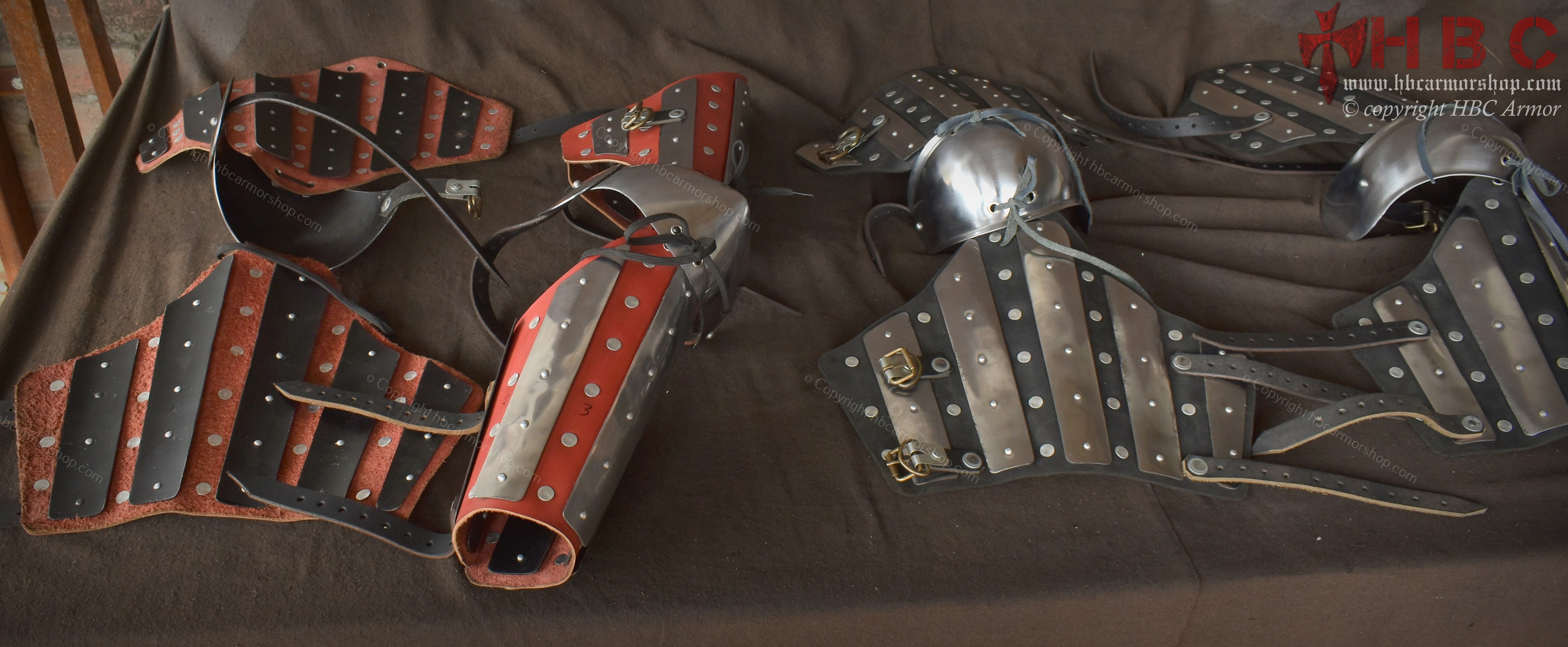Splint Arm Armour — HBC Armor Shop
