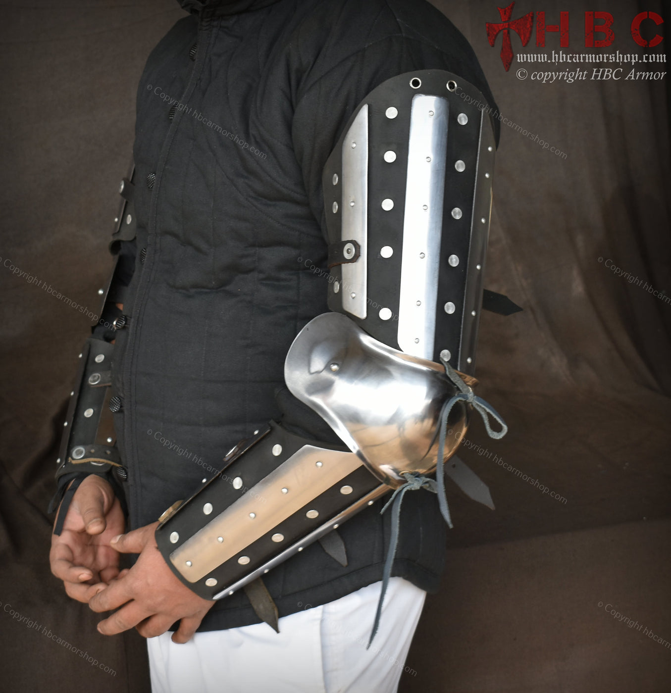 Splint Arm Armour — HBC Armor Shop