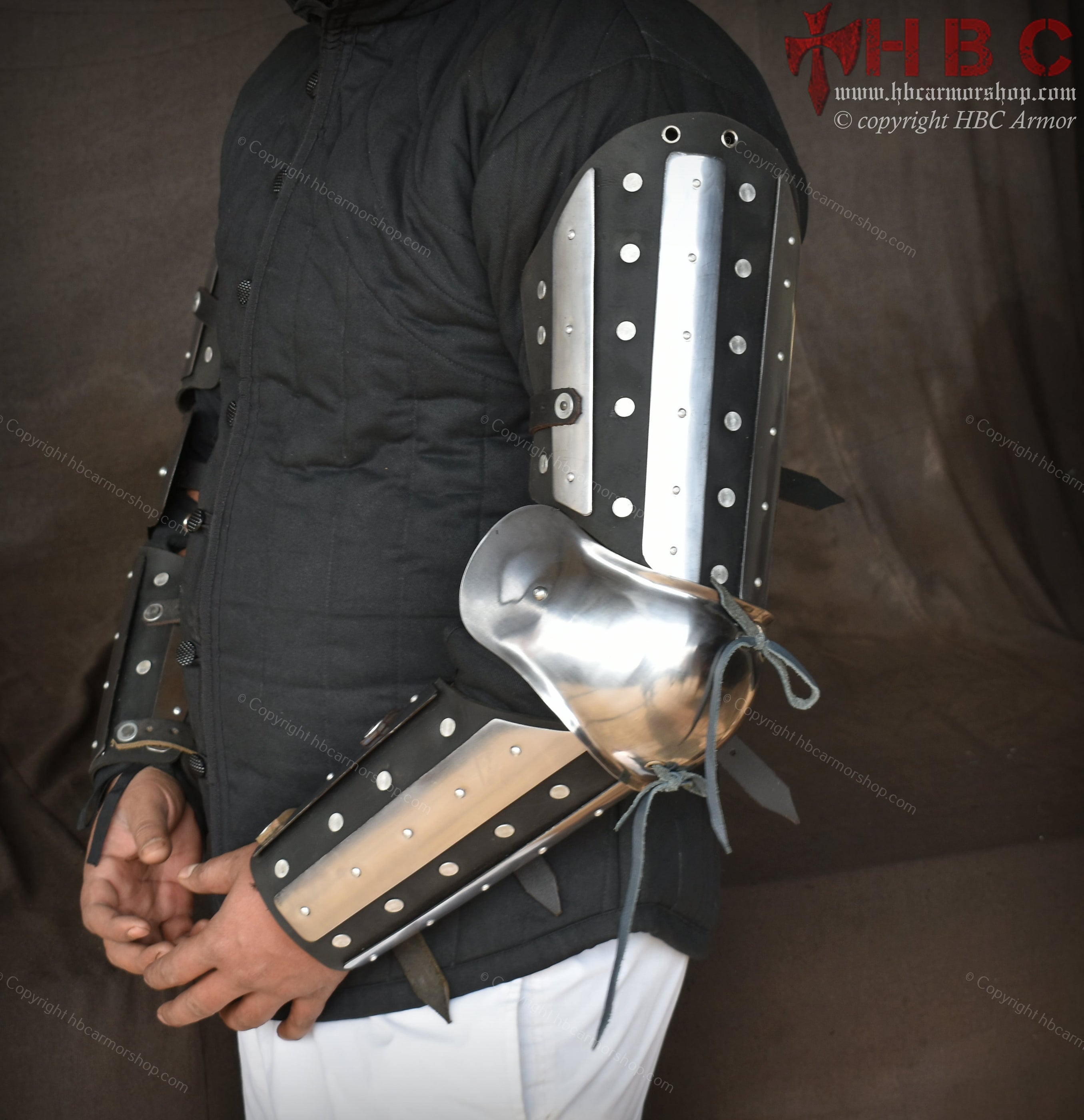 Splint Arm Armour — HBC Armor Shop